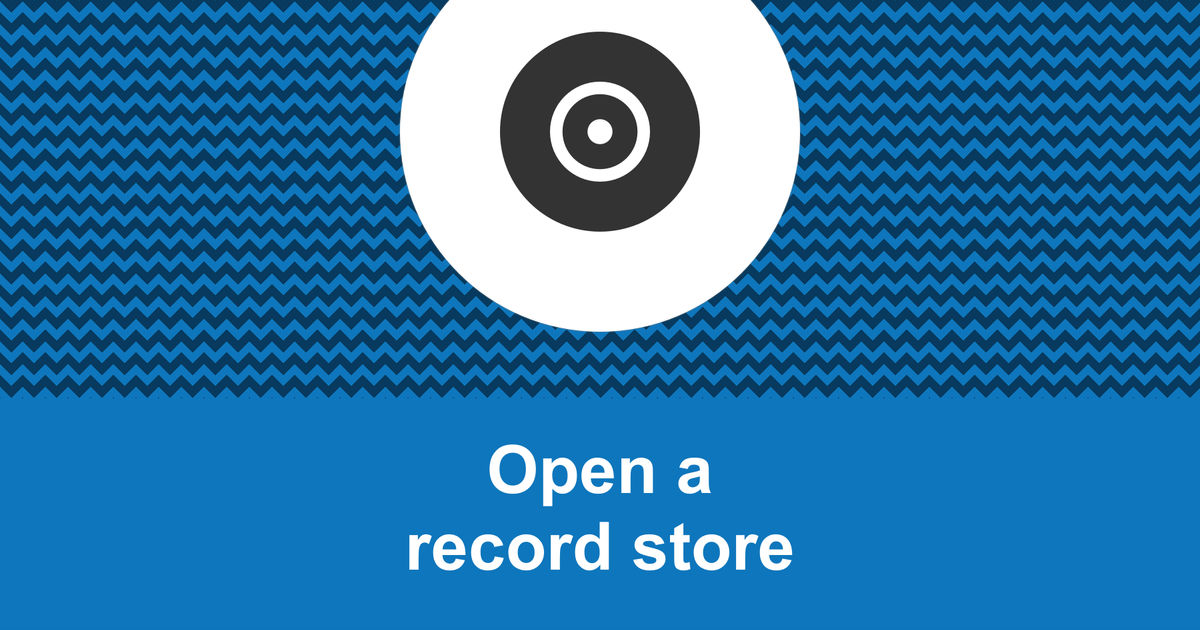 How to open a profitable record store?