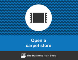 How to write a business plan for a carpet store?