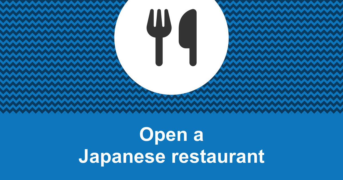 How to open a profitable Japanese restaurant?