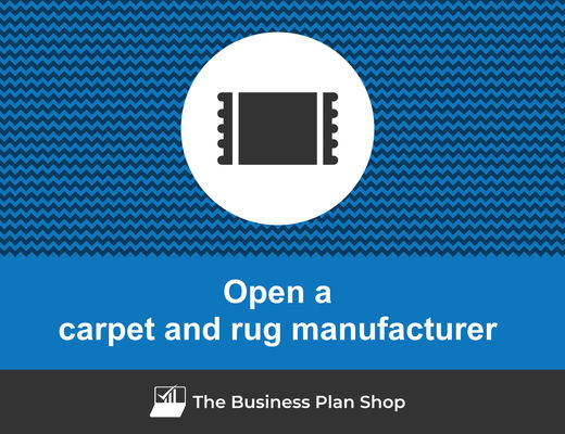How to write a business plan for a carpet and rug manufacturer?