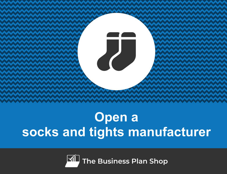 How to create a socks and tights manufacturer financial forecast?