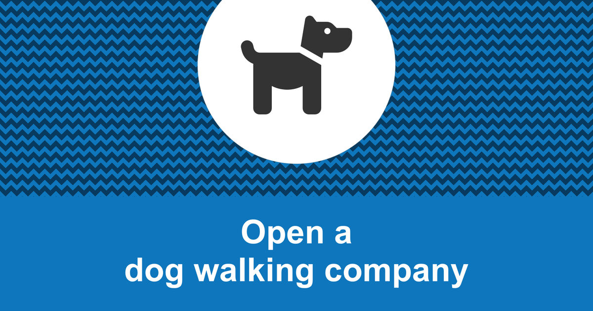 How to open a profitable dog walking company?