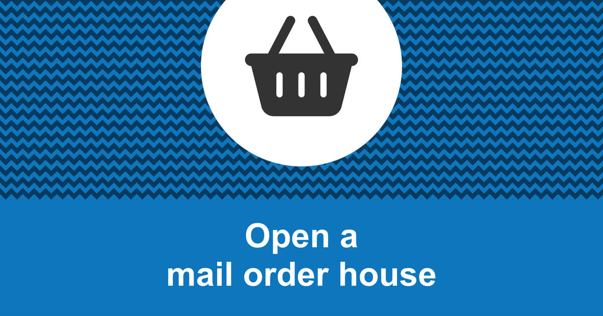 How to open a profitable mail order house?