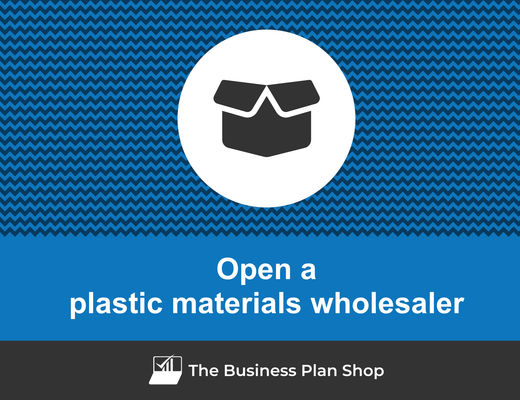 How to write a business plan for a plastic materials wholesaler?