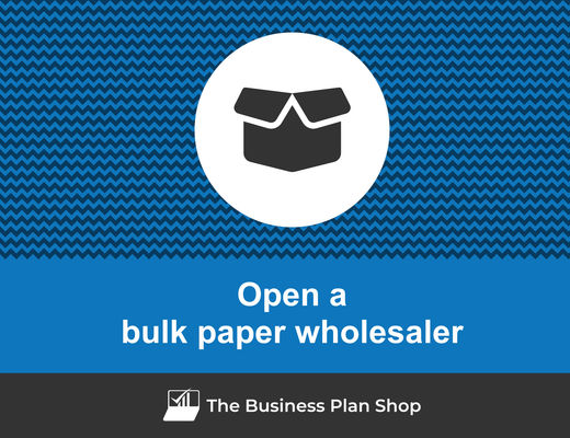 How to create a bulk paper wholesaler financial forecast?