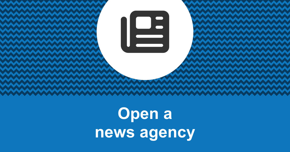 How to open a profitable news agency?