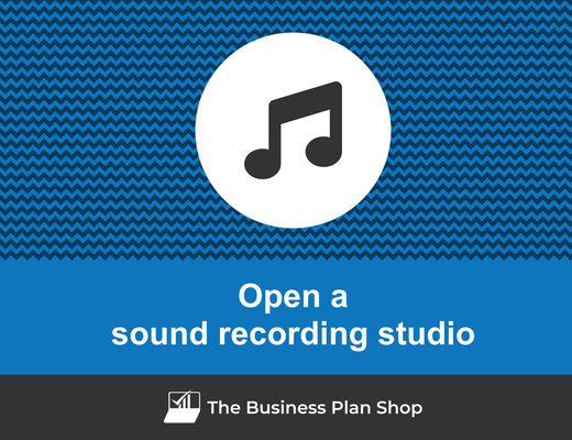 How to create a sound recording studio financial forecast?