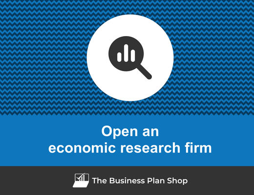 How to write a business plan for an economic research firm?