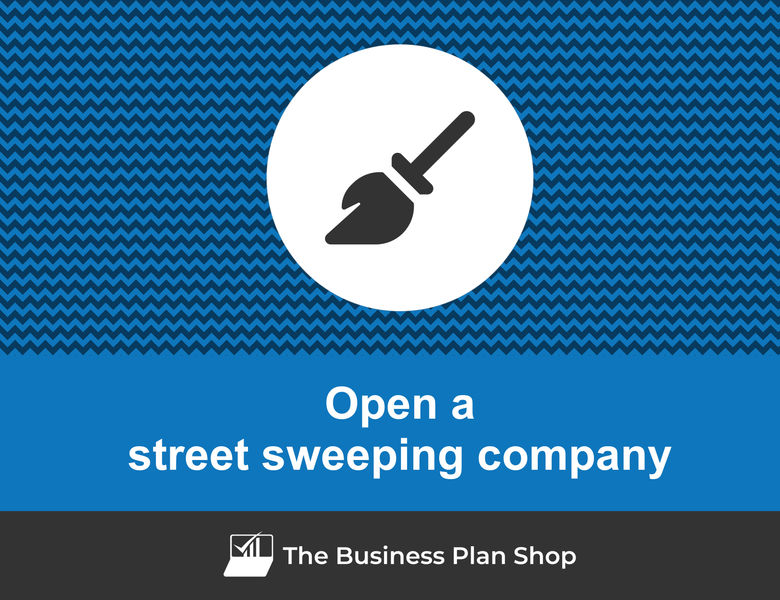 How to write a business plan for a street sweeping company?