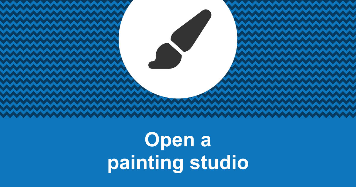 How to open a profitable painting studio?