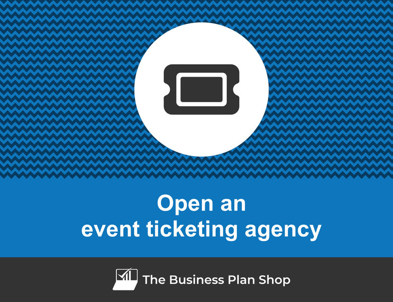 How to write a business plan for an event ticketing agency?