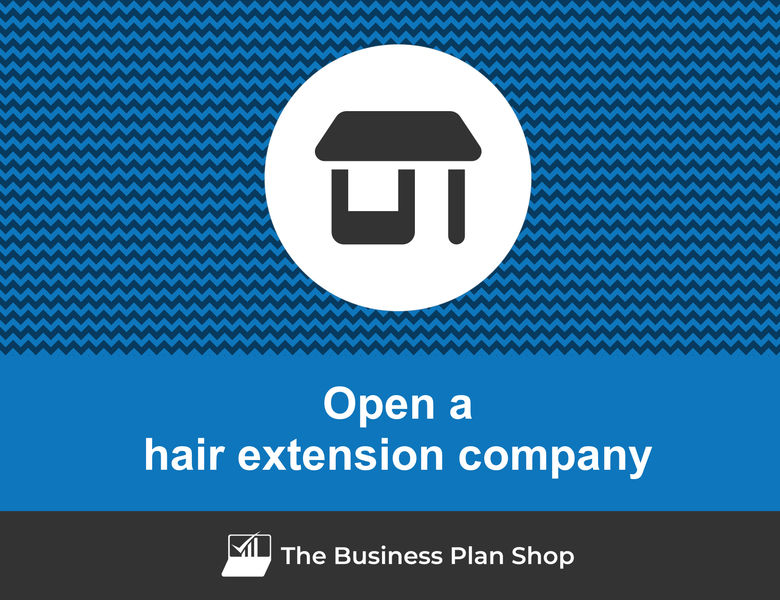 How to write a business plan for a hair extension company?