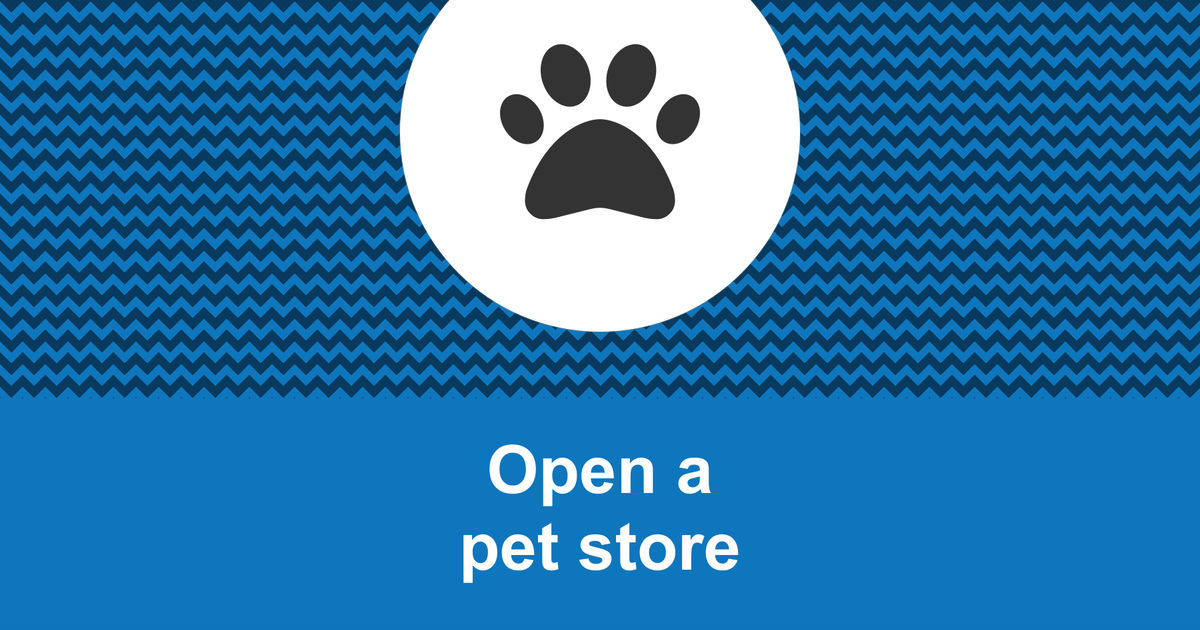 How to open a profitable pet store?