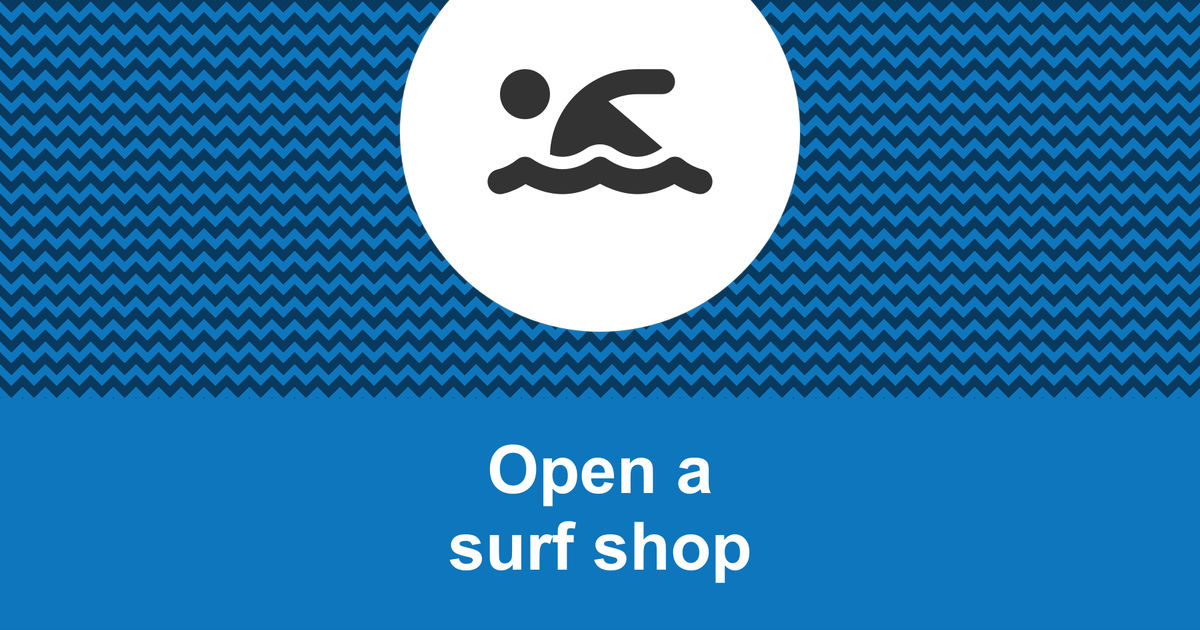How to open a profitable surf shop?