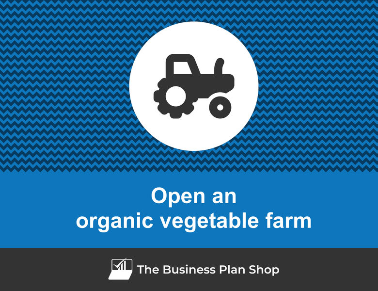 How to write a business plan for an organic vegetable farm?