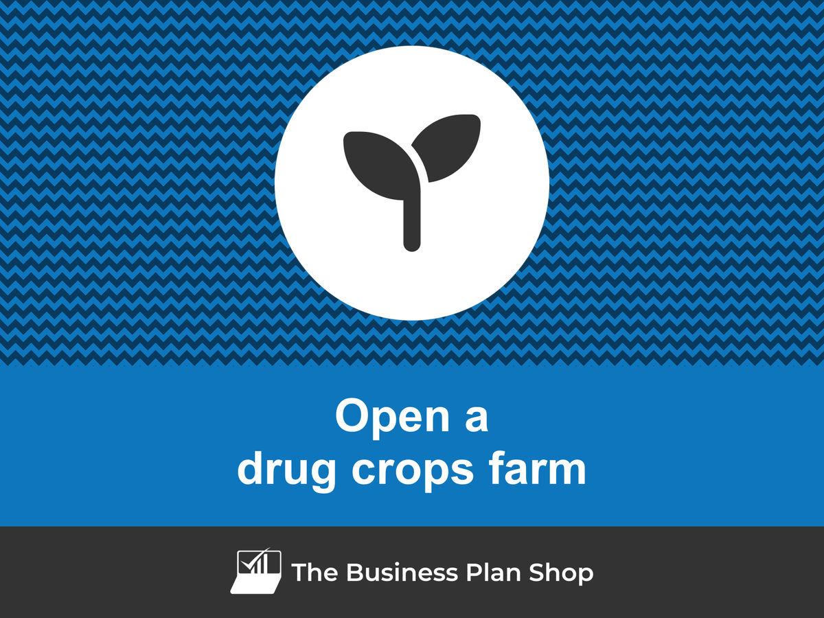 How to open a profitable drug crops farm?