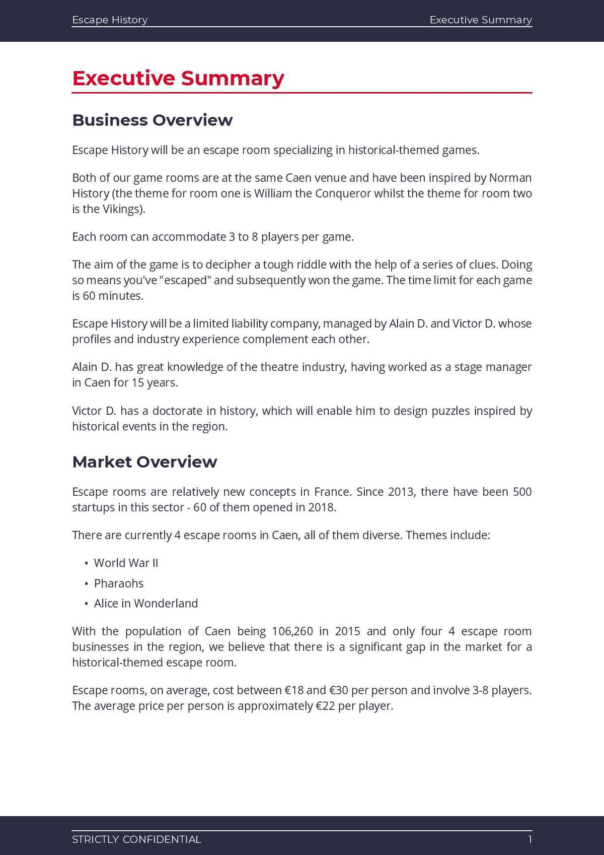 How to format a business plan and make it look good?