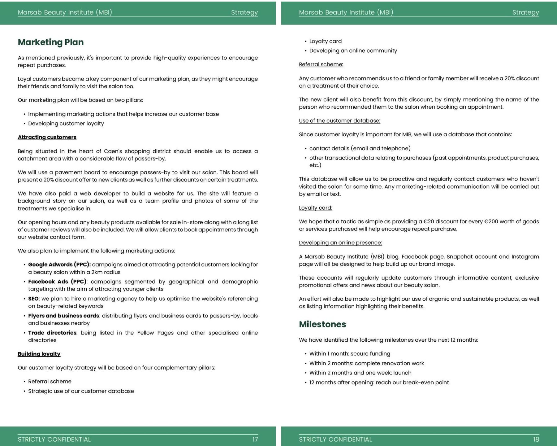 How to write the milestones section of your business plan