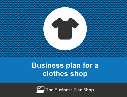 Clothes shop business plan template