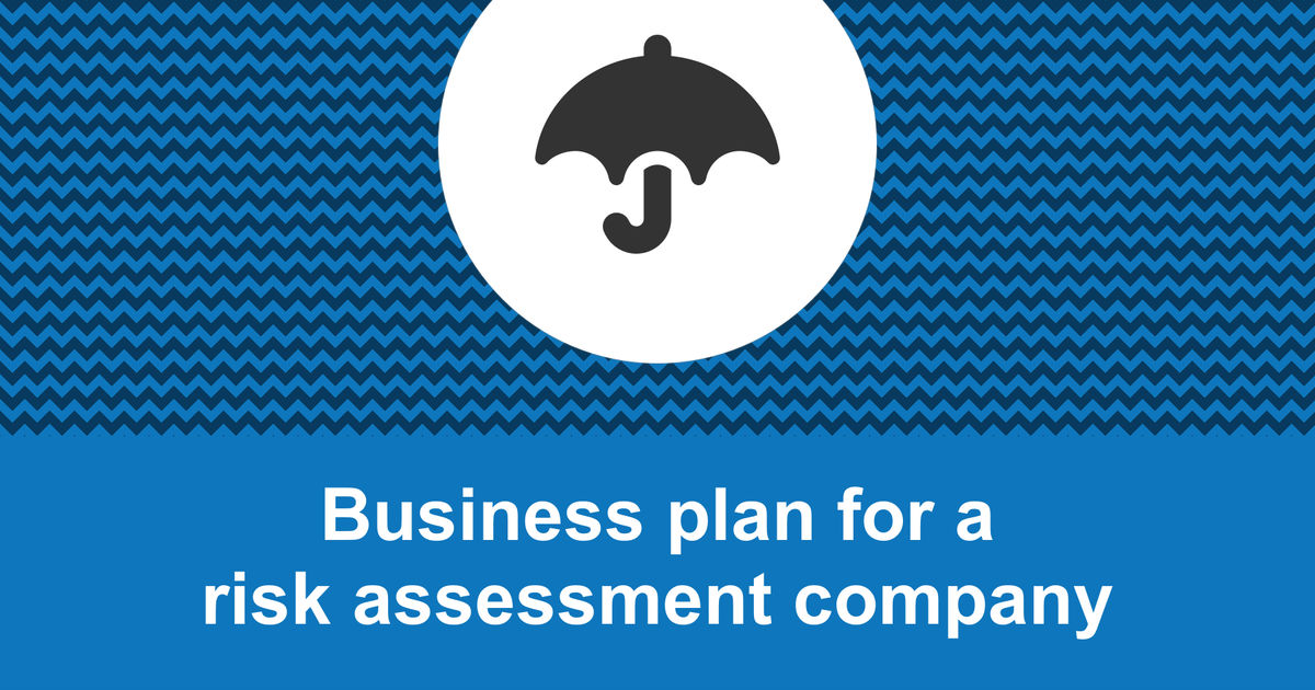 How to write a business plan for a risk assessment company?