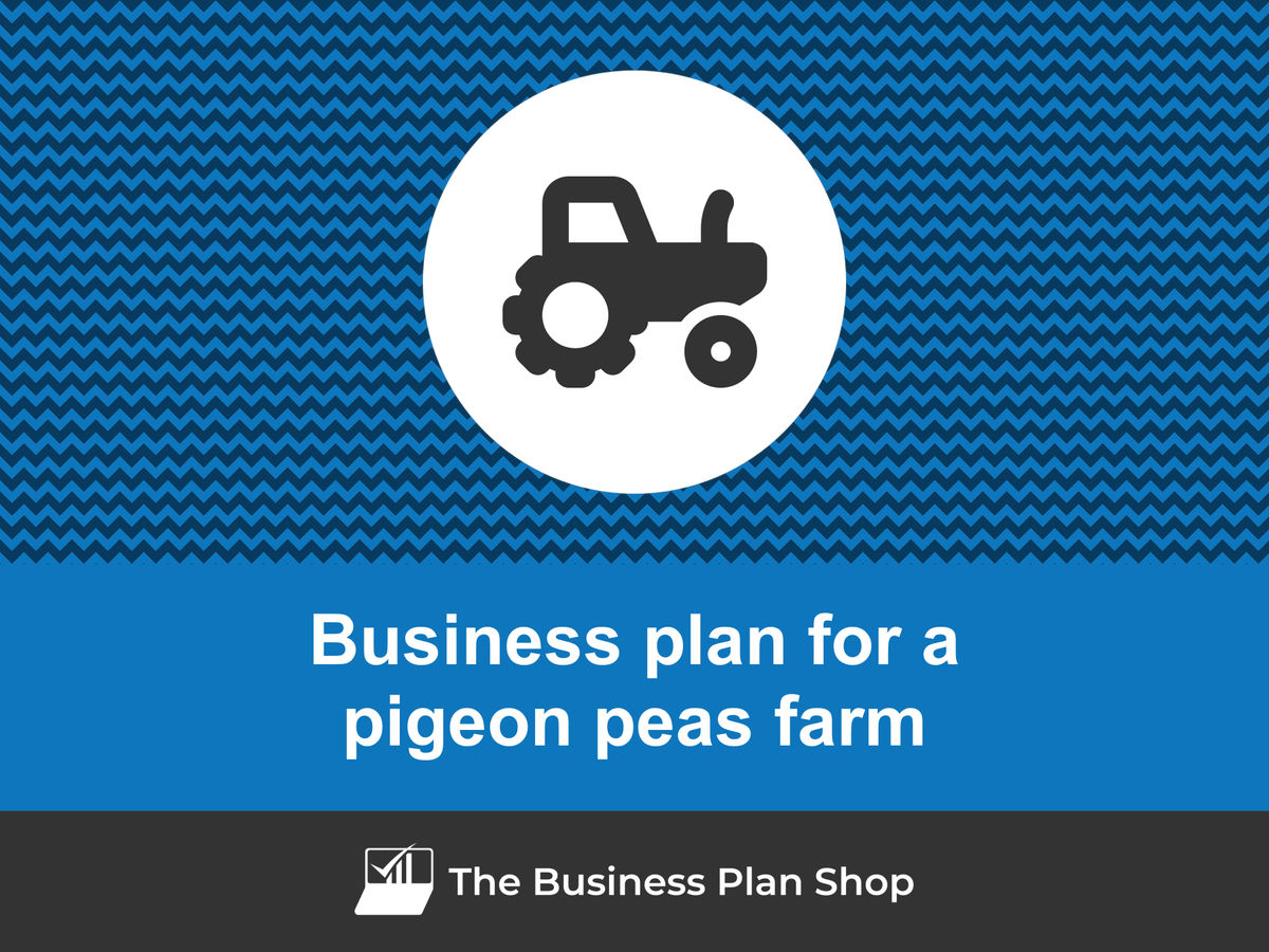 How to write a business plan for a pigeon pea farm?