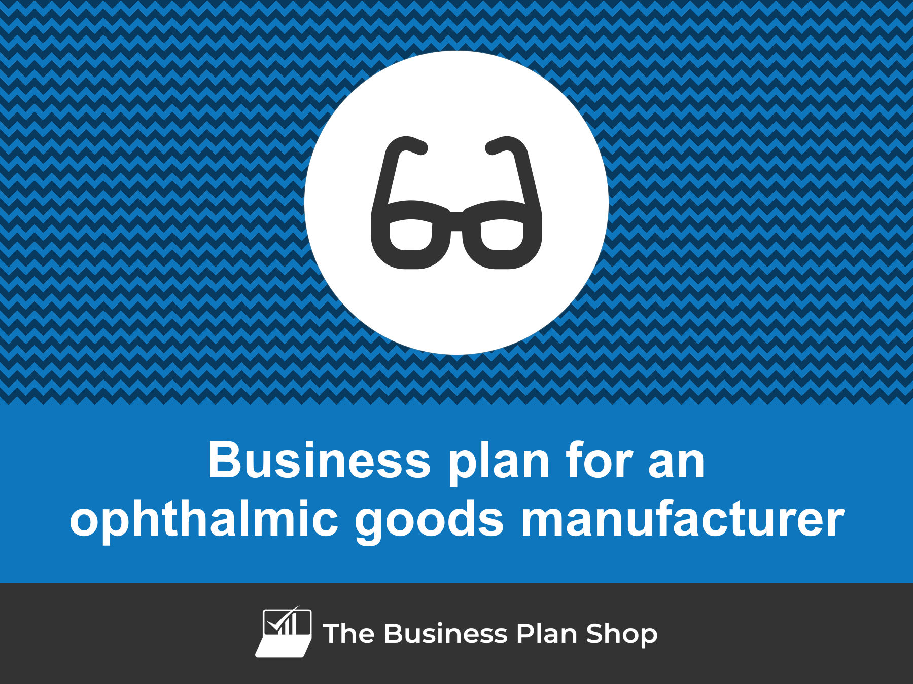 How to write a business plan for an ophthalmic goods manufacturer?