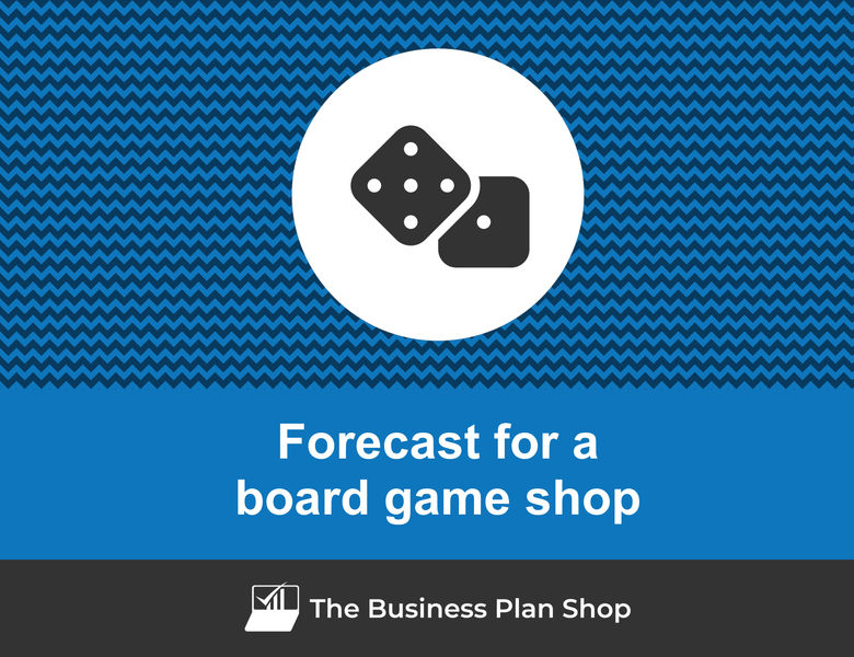 How to create a game and toy shop financial forecast?