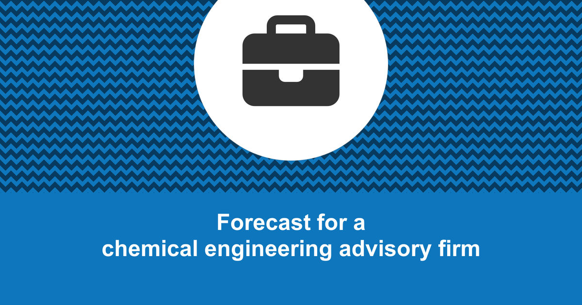 How to create a chemical engineering advisory firm financial forecast?