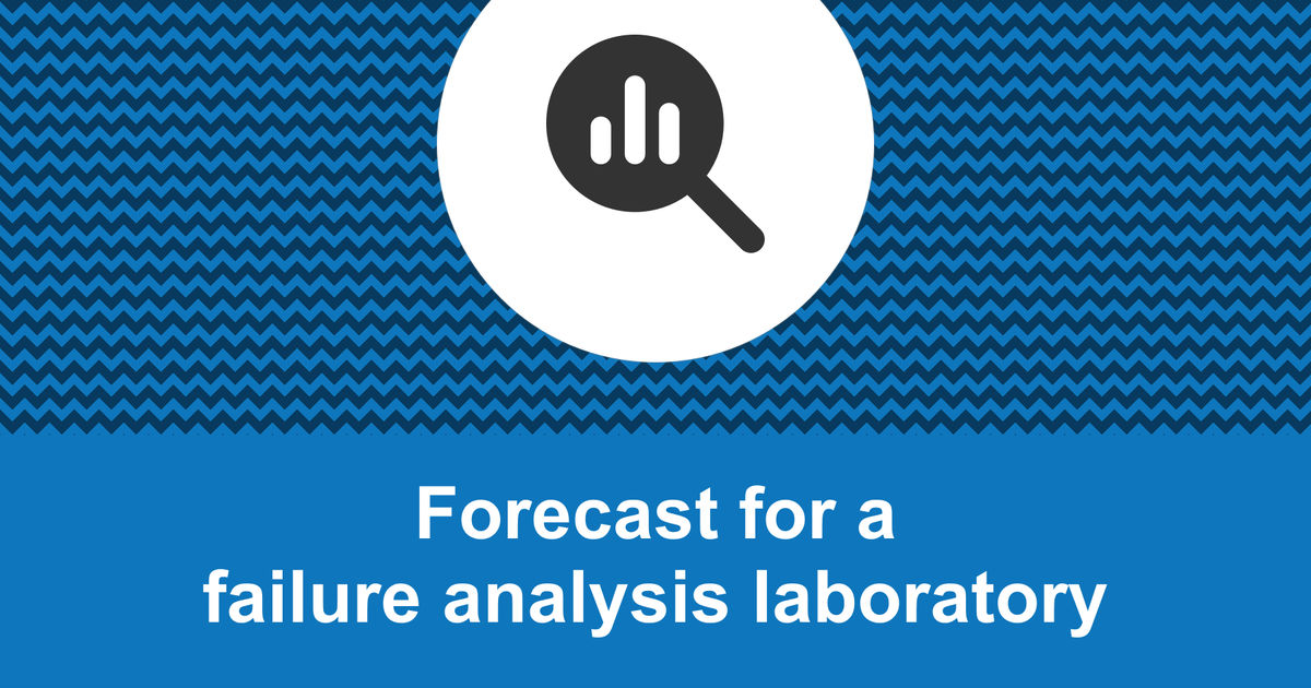 How to create a failure analysis laboratory financial forecast?