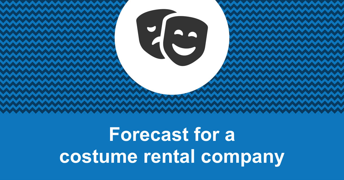 How to create a costume rental company financial forecast?