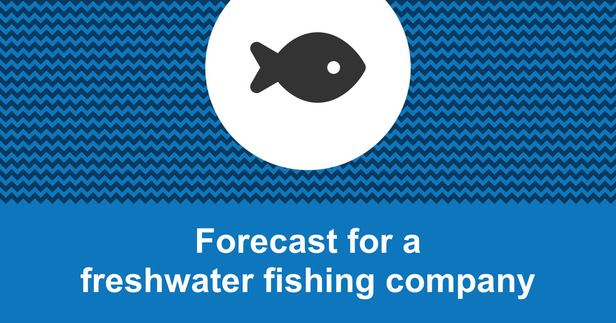 How to create a freshwater fishing company financial forecast?