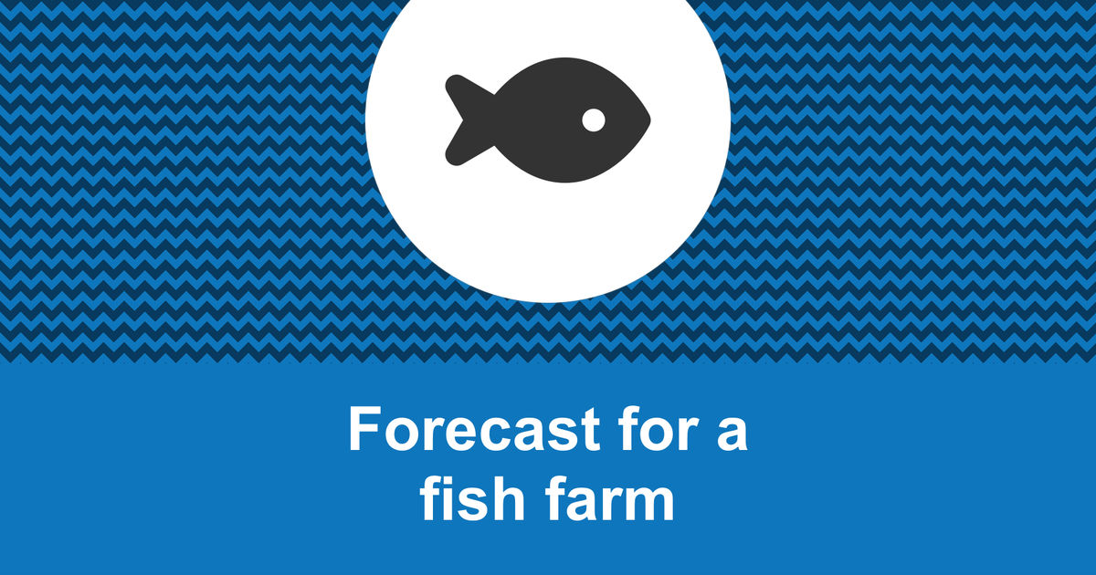 How to create a fish farm financial forecast?