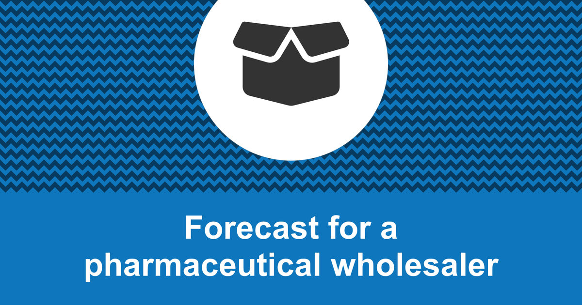 How to create a pharmaceutical wholesaler financial forecast?