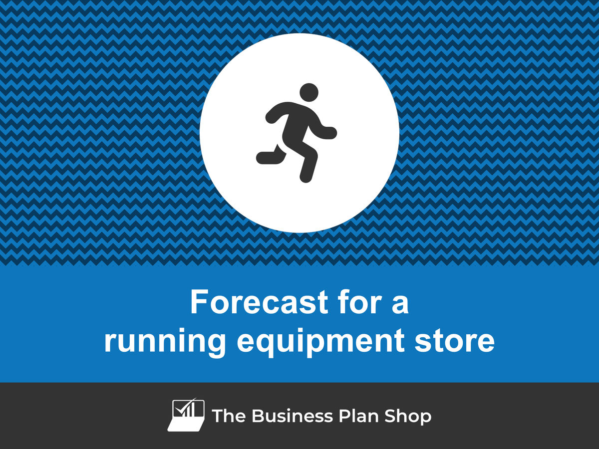 How to create a running equipment store financial forecast?