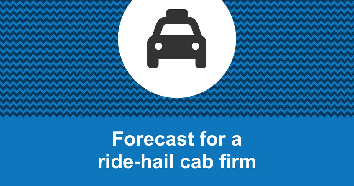 How to create a ride-hail cab firm financial forecast?