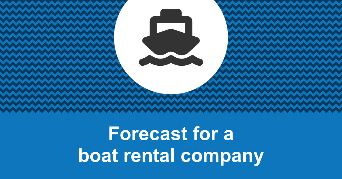 How to create a boat rental company financial forecast?
