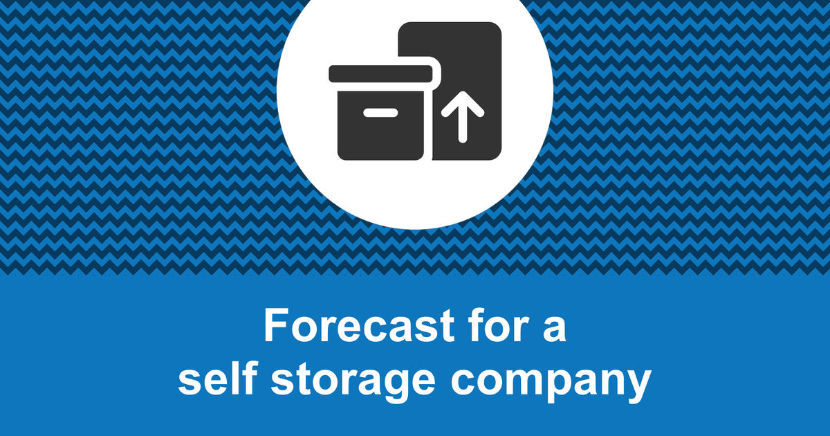 How to create a self storage company financial forecast?